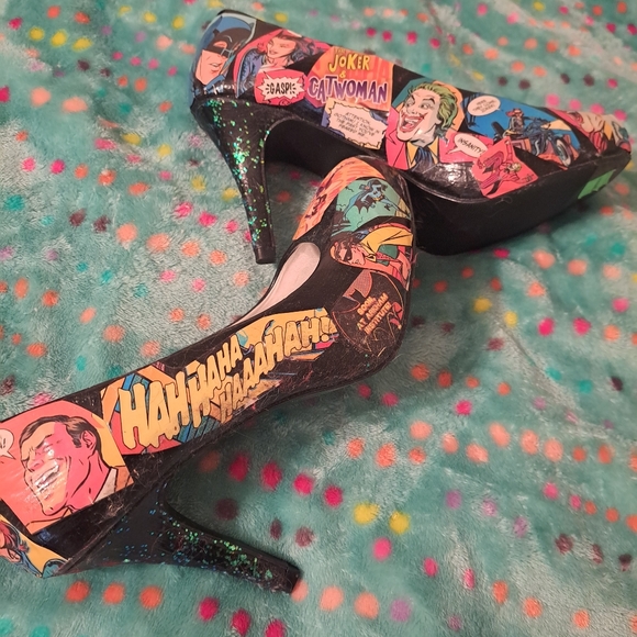 Mossimo Supply Co. | Shoes | Custom Handmade Comic Book Heels | Poshmark